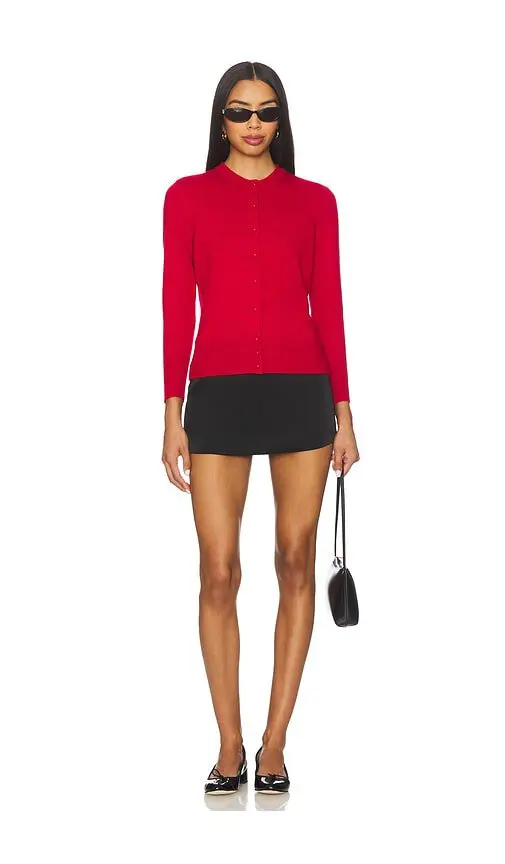 GUIZIO Emelie Cardigan - Red