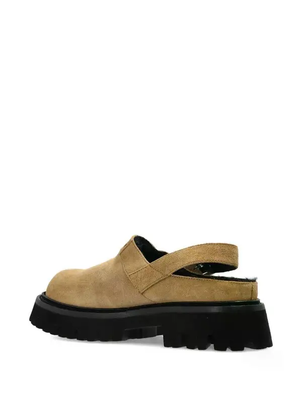 Moschino Buckle Strap Mules