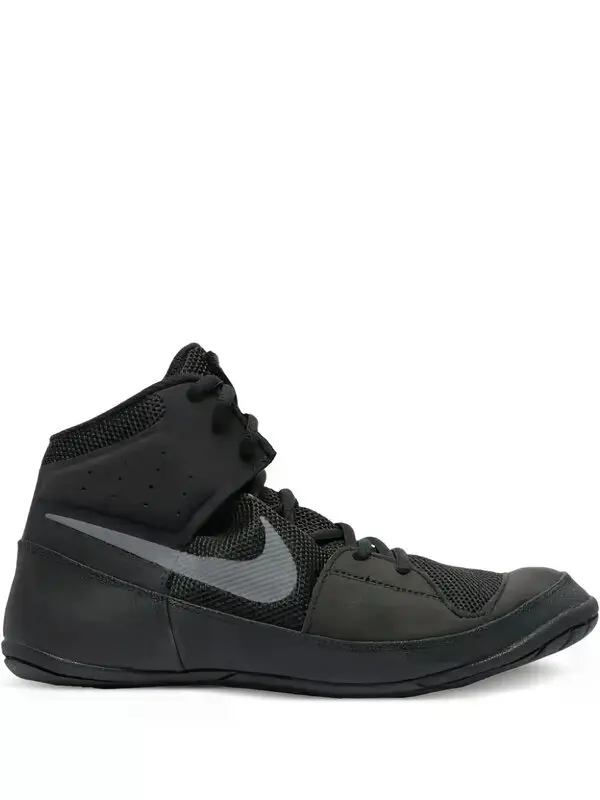 Nike Fury High-top Wrestling Shoes - Black