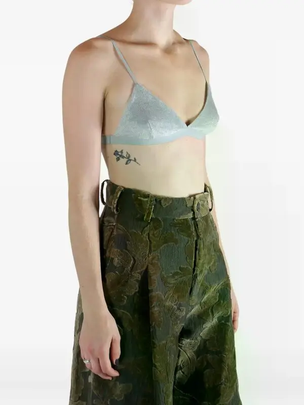 BASERANGE Triangle Bra - Grey