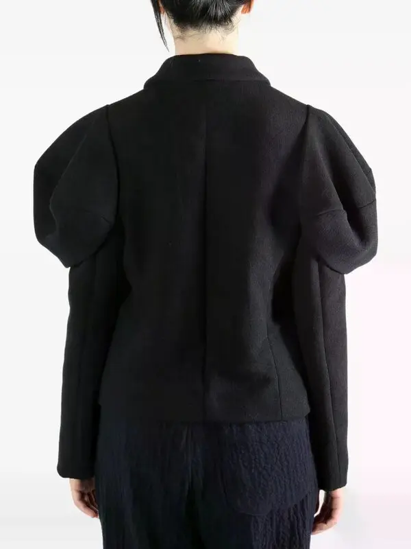 Comme Des Garçons Puff Sleeve Blazer