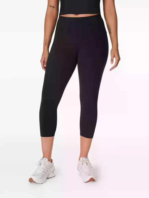 Sweaty Betty Cropped Gym Leggings - Black