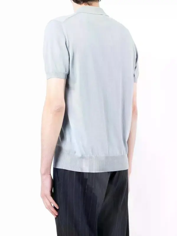 Canali Short-sleeved Polo Shirt