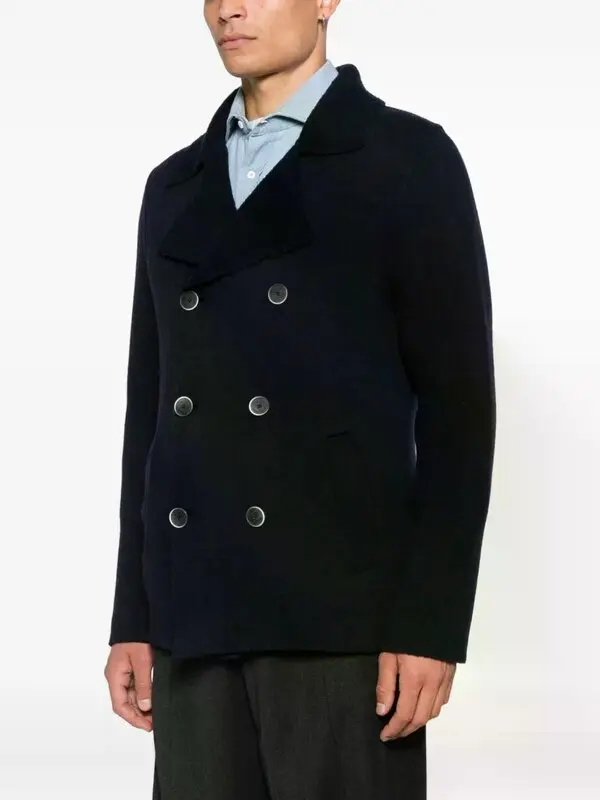 Bruno Manetti Double-breasted Peacoat