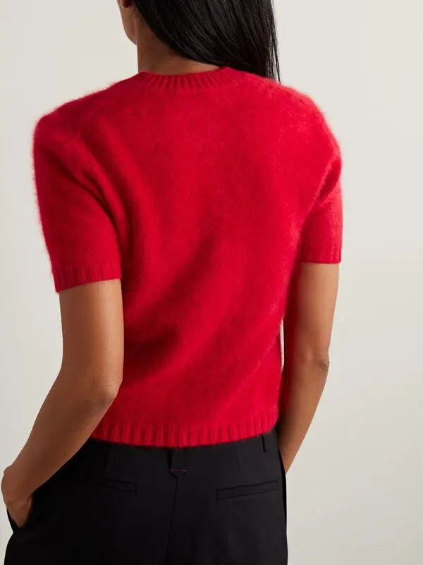 KALLMEYER Veda Brushed-cashmere Sweater