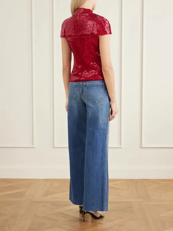 SELF-PORTRAIT Fil Coupé Blouse