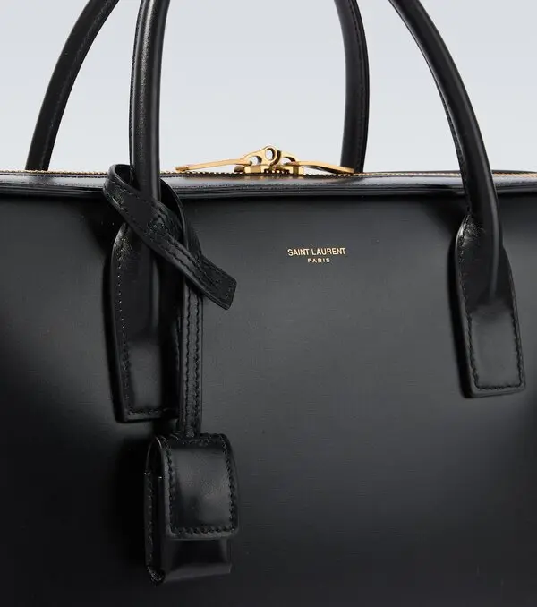 Saint Laurent Leather Briefcase