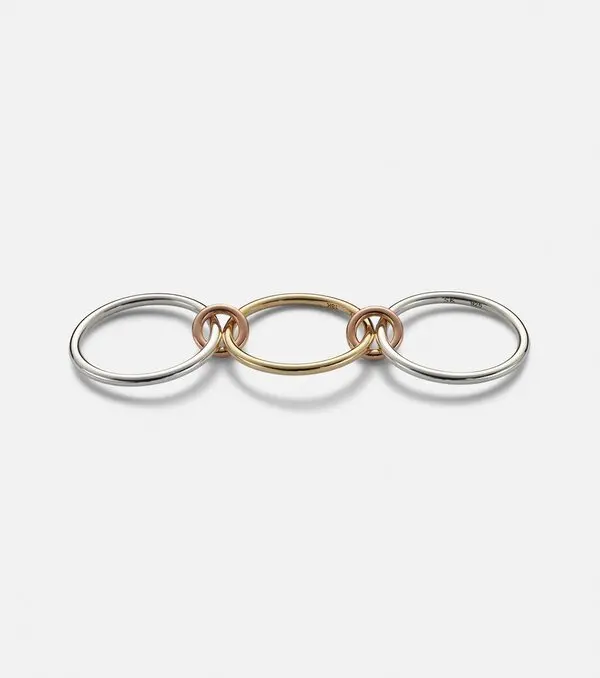 SPINELLI KILCOLLIN Solarium Ring In 18kt Gold And Sterling - Silver
