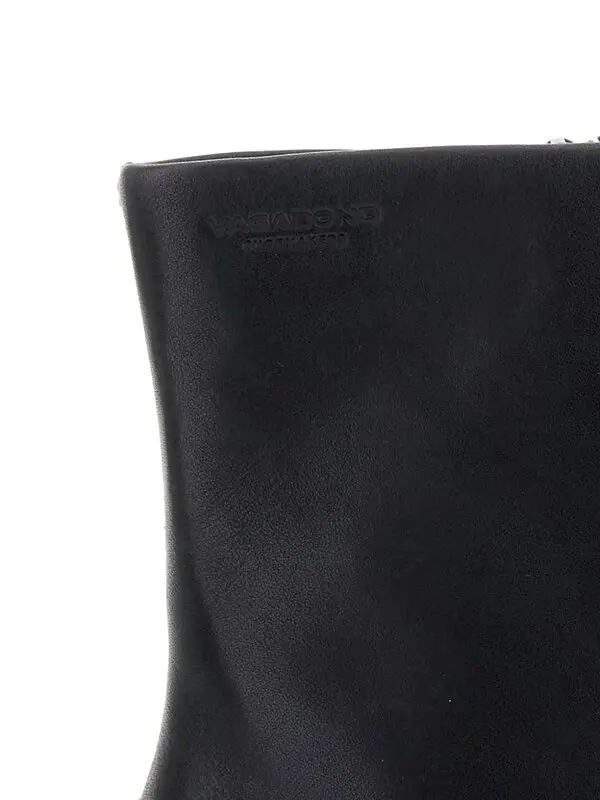 VAGABOND SHOEMAKERS Leather Ankle Boots With Block Heel