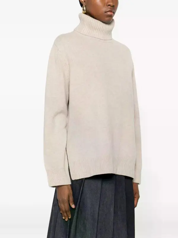 Maison Kitsuné Roll Neck Wool Jumper