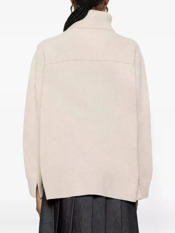 Maison Kitsuné Roll Neck Wool Jumper