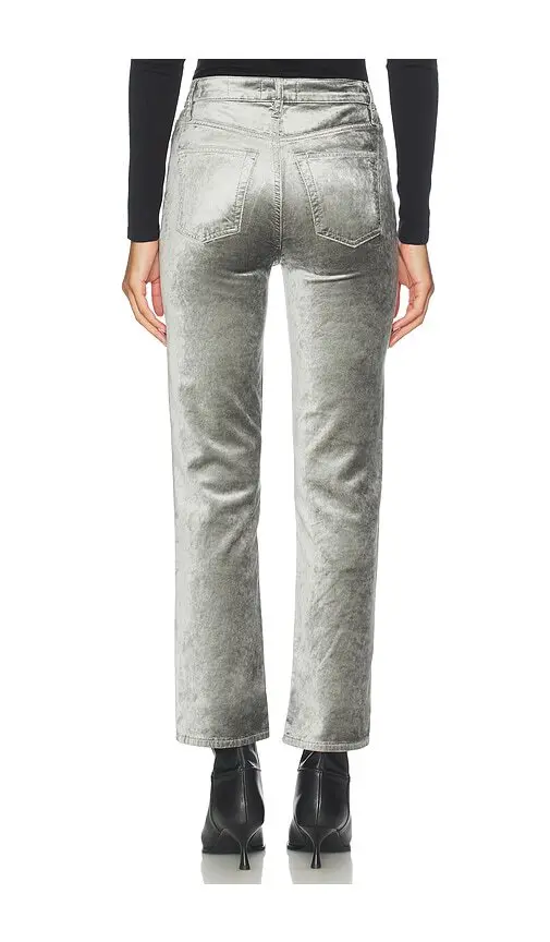 FRAME Le Sleek Straight Trouser - Grey