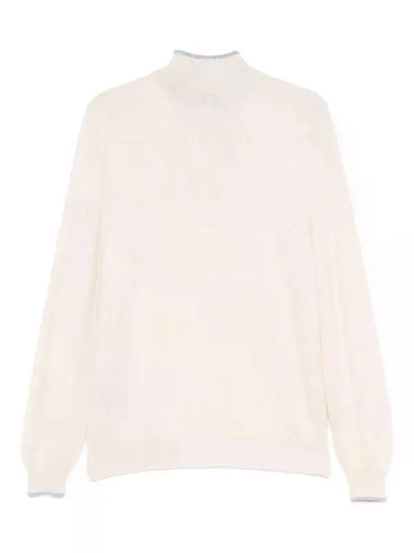 Fedeli Half-zip Sweatshirt - Neutrals