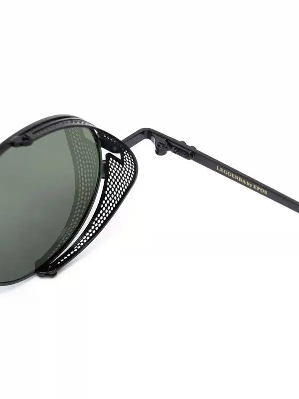 EPOS Tarsis Perforated-detail Sunglasses - Black