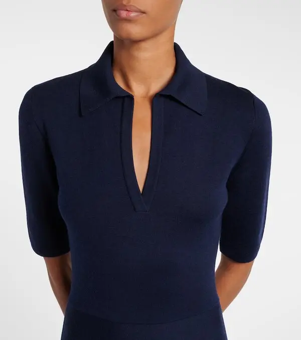 Gabriela Hearst Wool, Silk, And Cashmere Maxi Dress
