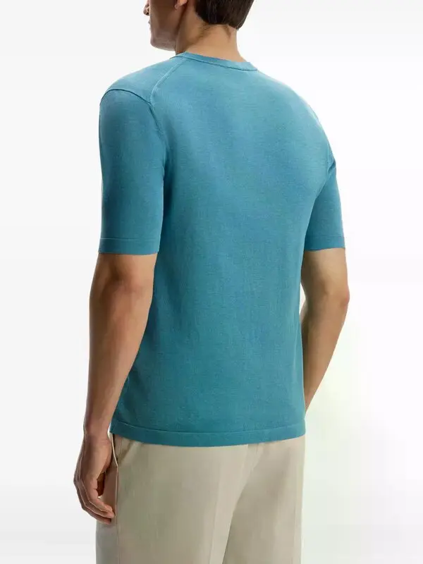 12 STOREEZ Silk-cotton T-shirt
