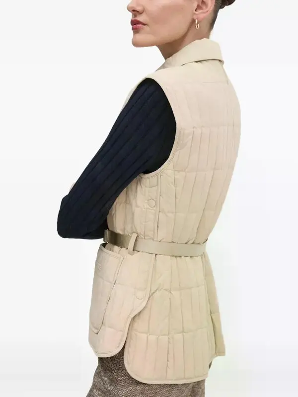 Mackage Helia Quilted Belted Gilet