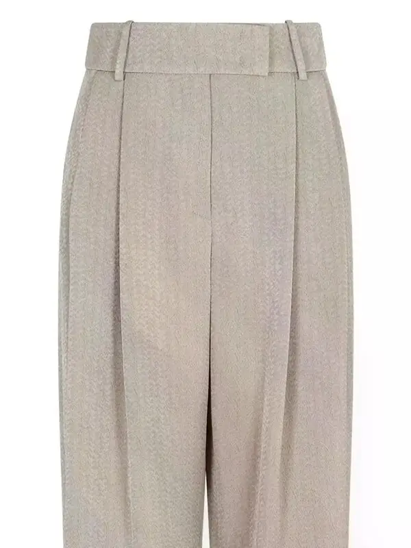 Giorgio Armani Tailored Pleated Front Trousers