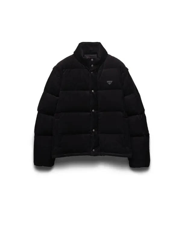 Prada Medium-weight Corduroy Down Jacket