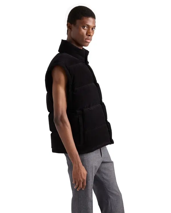 Prada Medium-weight Corduroy Down Jacket