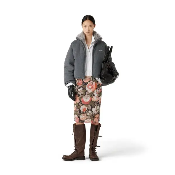 Miu Miu Fleece Down Jacket