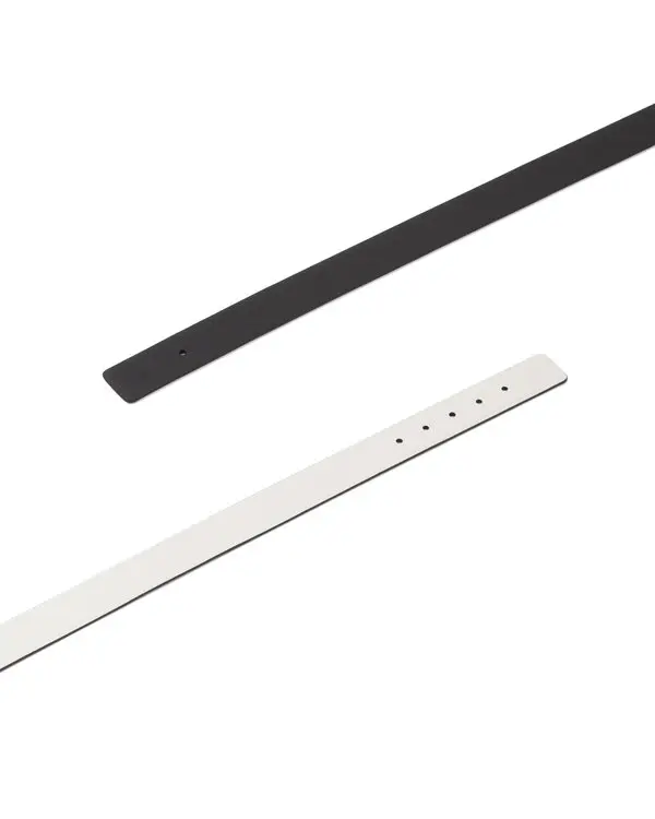 Prada Reversible Saffiano Leather Belt Strap