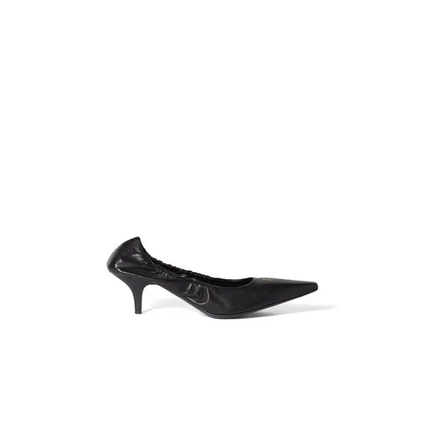 Miu Miu Nappa Leather Pumps - Black