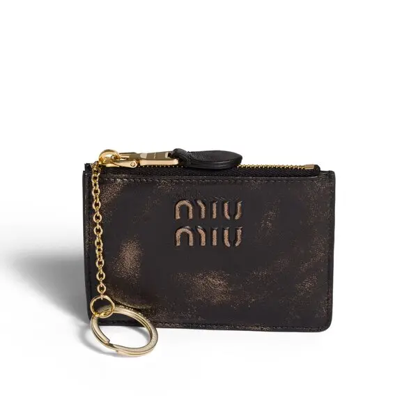 Miu Miu Nappa Leather Card Holder