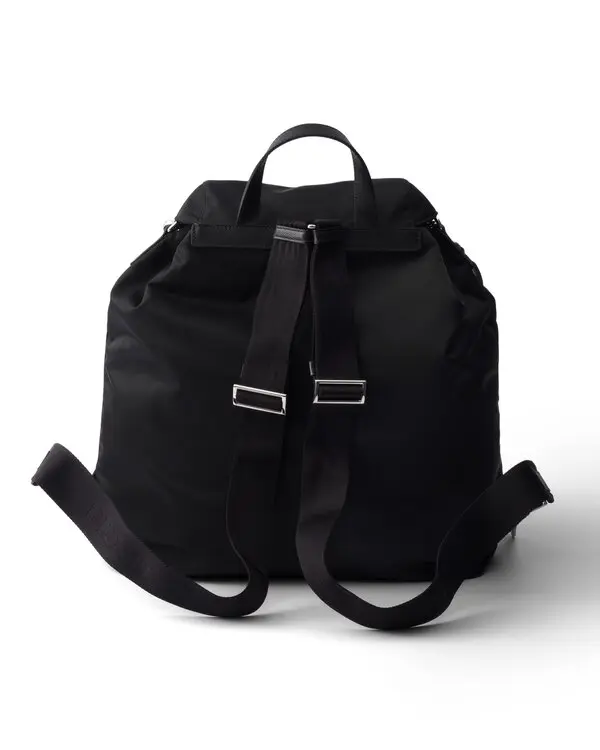 Prada Re-nylon Backpack - Black
