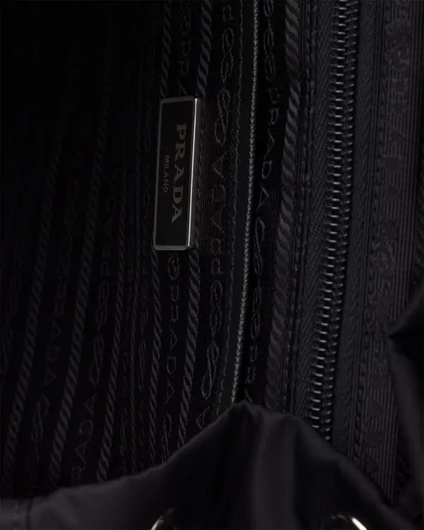 Prada Re-nylon Backpack - Black