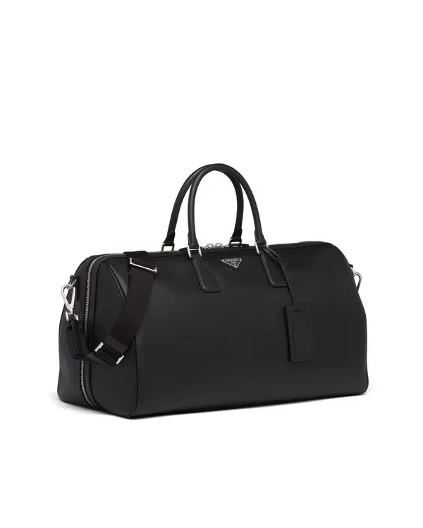 Prada Saffiano Leather Travel Bag