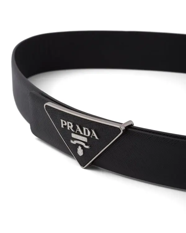 Prada Saffiano Belt Buckle