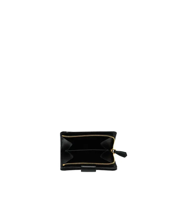 Prada Small Saffiano Leather Wallet - Black
