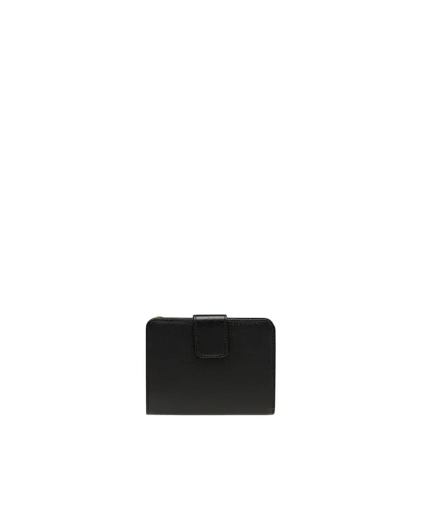 Prada Small Saffiano Leather Wallet - Black