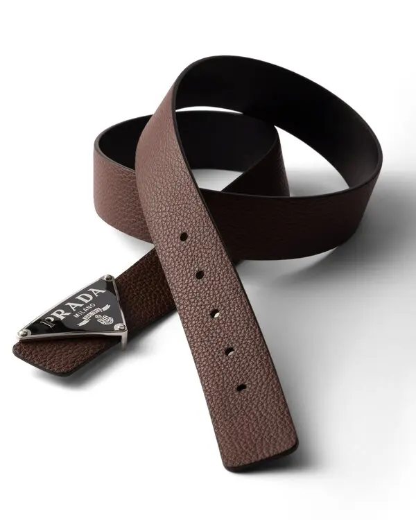 Prada Leather Belt Strap