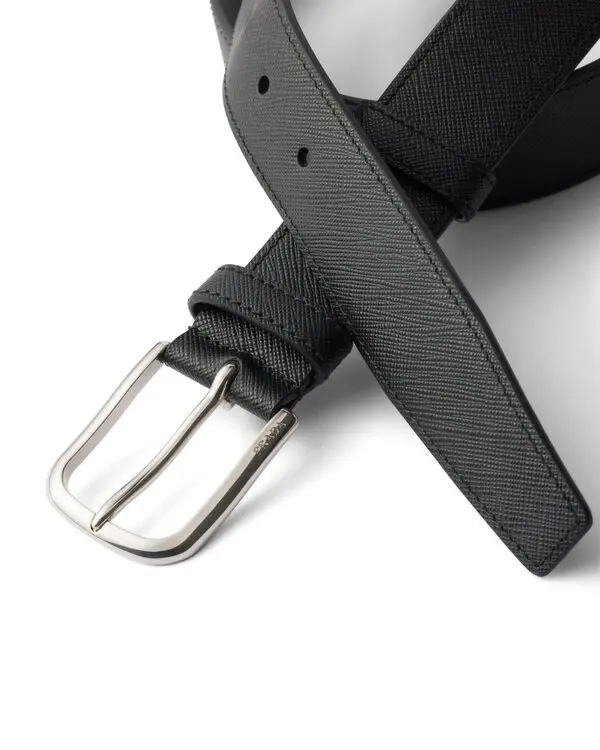 Prada Saffiano Leather Belt