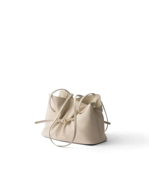 Prada Small Nappa Leather Bag - Ivory