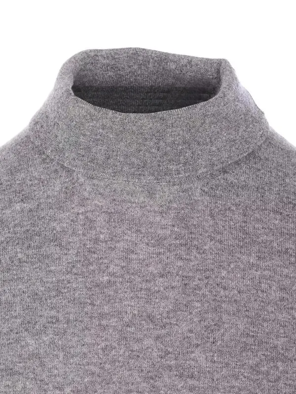Gucci Logo Detail Turtleneck Sweater