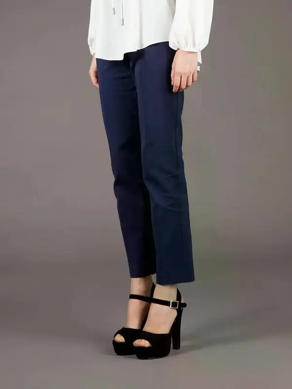 Mantū Cropped Straight Leg Trousers