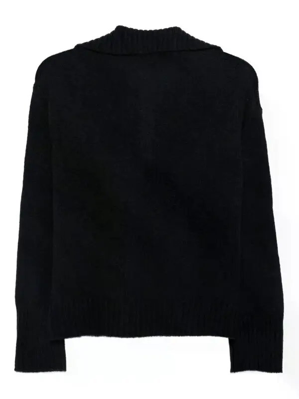 ROBERTO COLLINA Wool Polo Top