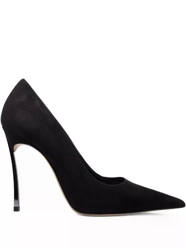 Casadei Pointed Stiletto Pumps - Black