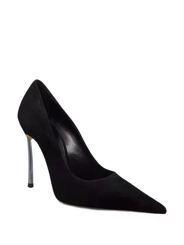 Casadei Pointed Stiletto Pumps - Black