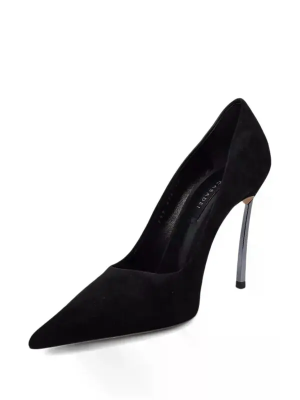 Casadei Pointed Stiletto Pumps - Black