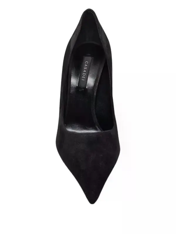 Casadei Pointed Stiletto Pumps - Black