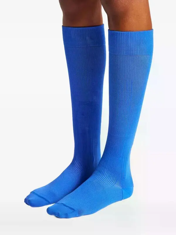 Fusalp Jacquard Logo Knee High Socks