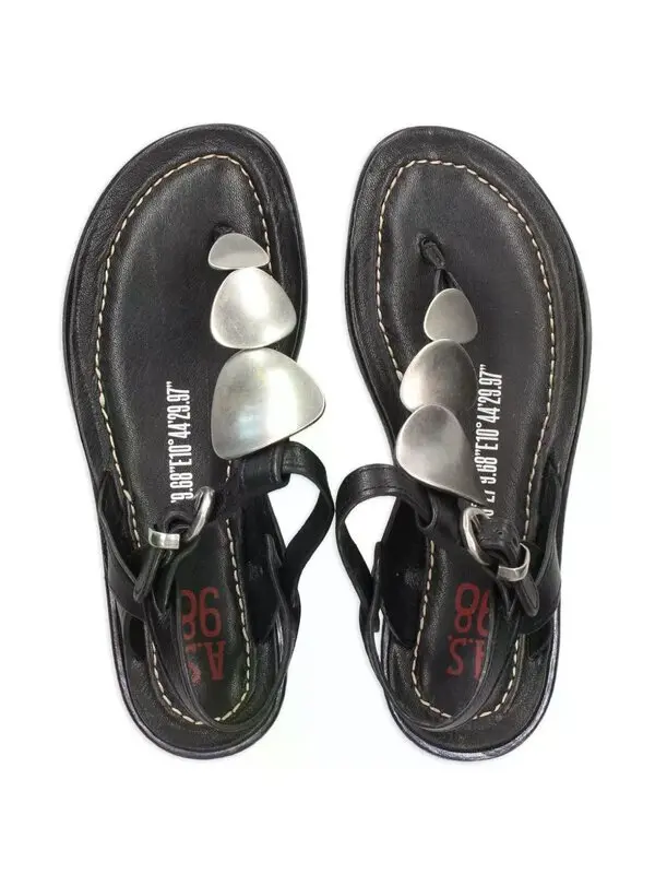 A.S.98 T-bar Leather Sandals