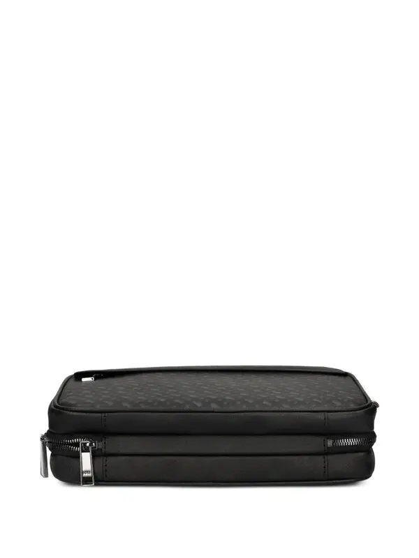 BOSS Monogram Zip Wash Bag