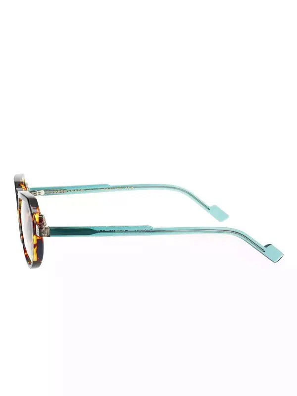 FACE À FACE Geometric-frame Flicker1 Glasses