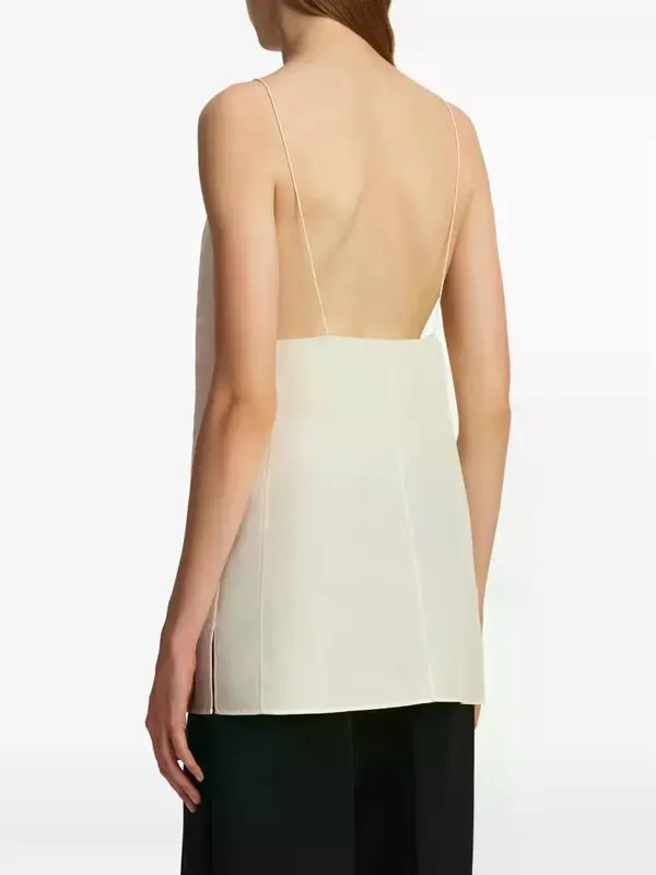 Khaite Talsie V-neck Top