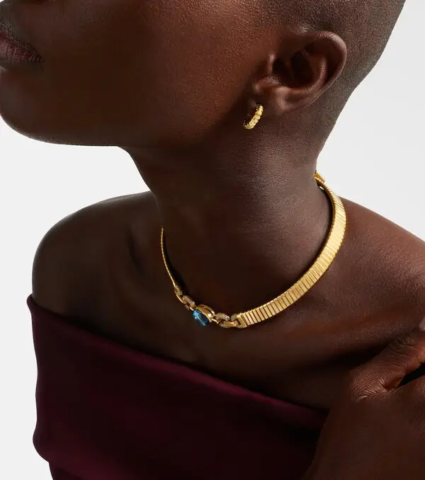 BVLGARI Tubogas Hoop Earrings
